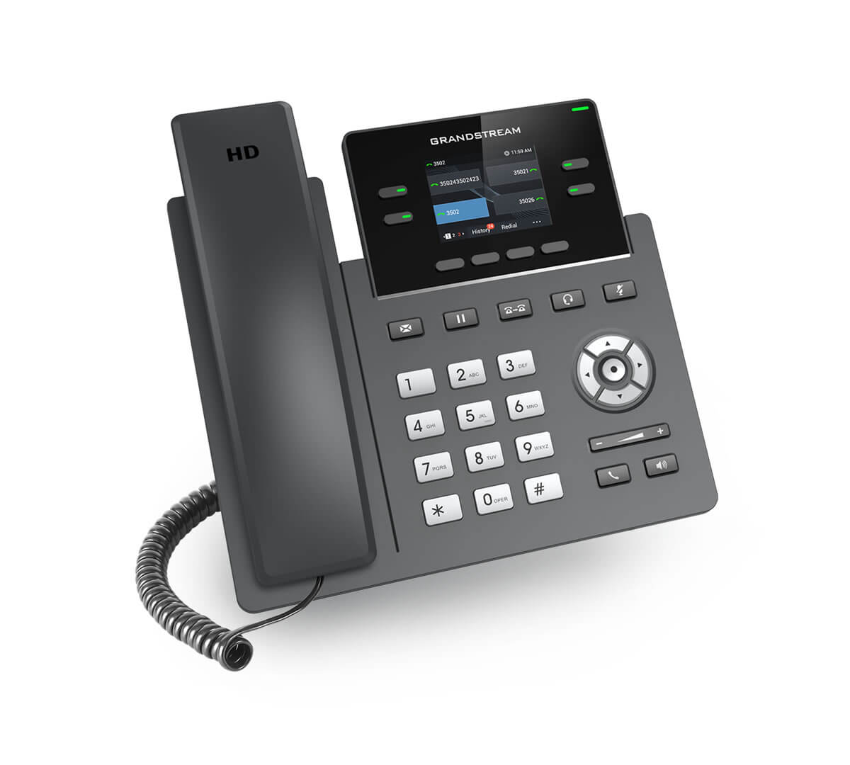Grandstream 2-Line Carrier Desk Phone