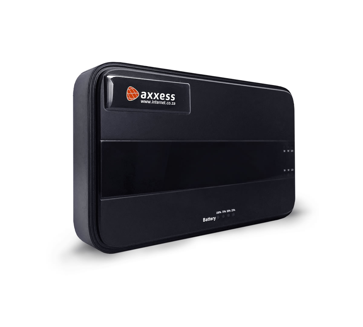 GIZZU 36W 32Wh 8800mAh Mini Dual DC UPS Black