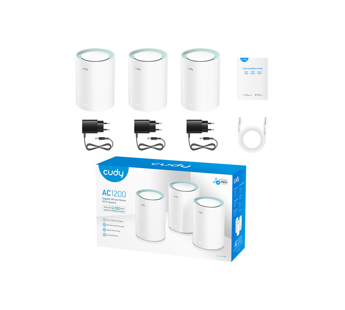 Cudy Mesh Kit (3 Pack)